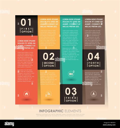 Vector Abstract Flat Design Infographic Elements Stock Vector Image Art Alamy