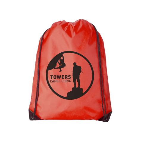 Drawstring Bag Emblem Print Products