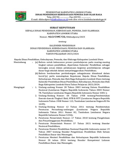 1 Kaldik 2023 2024 Pdf