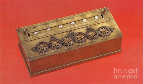 Pascals Calculator Photograph By Science Source Pixels