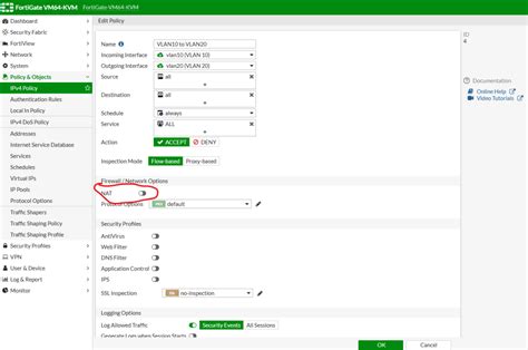 Creating Vlans On Fortigate And Cisco Core L3 Switch Connection Baris