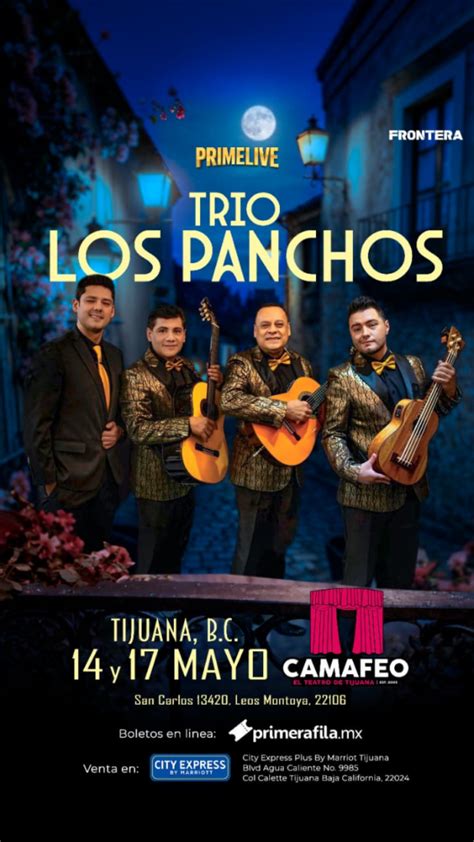 Trio Los Panchos Llegará A Tijuana Con Boleros Y Nostalgia