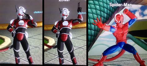 Ant Man And Spider Man Dragon Ball Xenoverse By Kingshovelton On