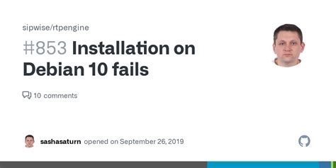 installation on debian 10 fails · issue 853 · sipwise rtpengine · github