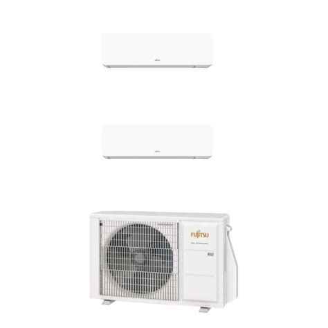 Fujitsu Multisplit 2i1 Multisplit Varmepumpe Med 2 Inderdele