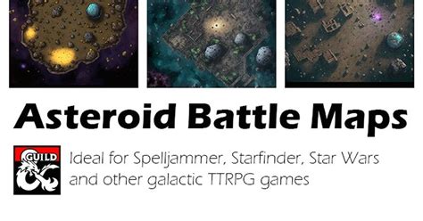Asteroid Battle Maps Rpg Item Rpggeek