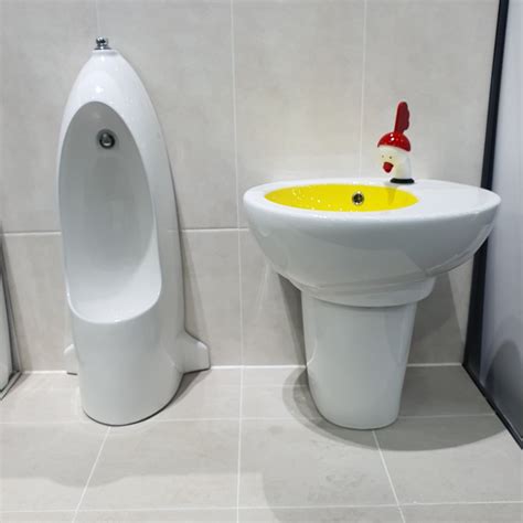 아동 어린이용 세면대 및 소변기 샘플이 매장에 입고 되었습니다~ 경기도 연천군 전곡읍 비즈프로필