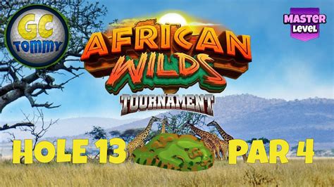 Master OR WR Hole 13 Par 4 EAGLE African Wilds Tournament Golf