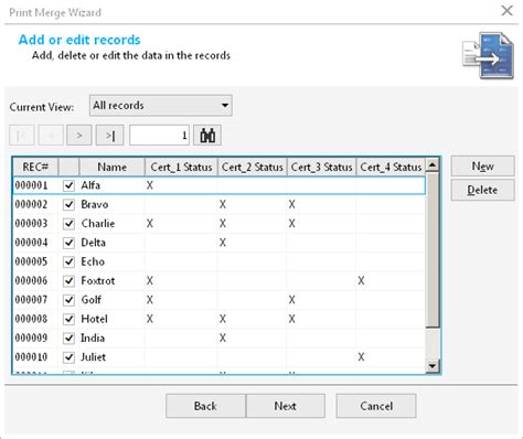 Format An Object Based On Mail Merge Field Info CorelDRAW CorelDRAW Graphics Suite