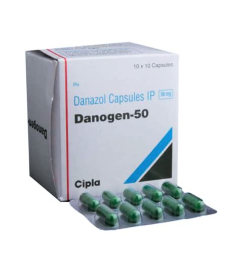 Buy Danogen Danazol 50 Mg 100 Tablets Online Aipctshop