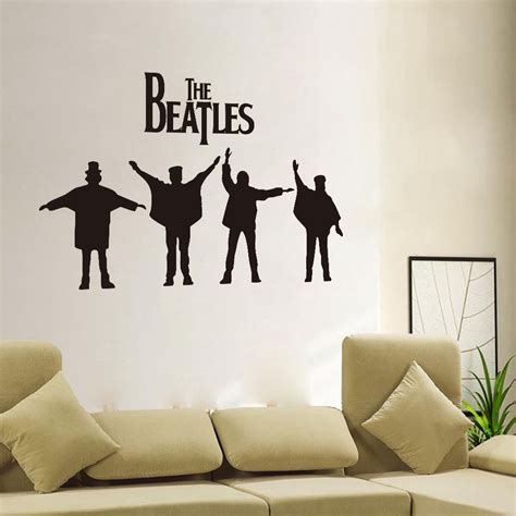 People The Beatles Removable Vinyl Decal Art Mural Home Decor Wall