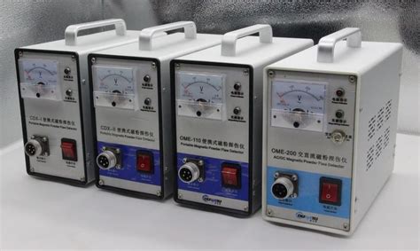 Portable Magnetic Particle Flaw Detector Ome 100 110 200 Portable Magnetic Particle Flaw Detector Ome 100 110 200