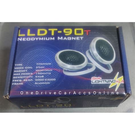 Team Lightning Lab Lldt 90t Tweeter Shopee Philippines