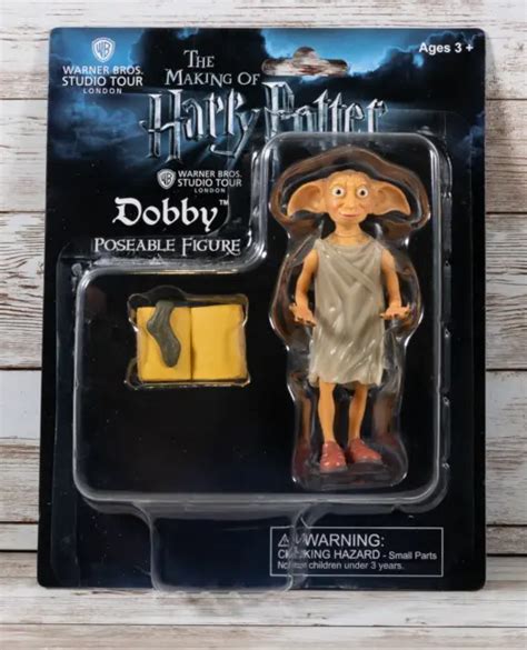 Harry Potter Dobby Action Figure Exclusive Warner Bros Uk Edition Moc