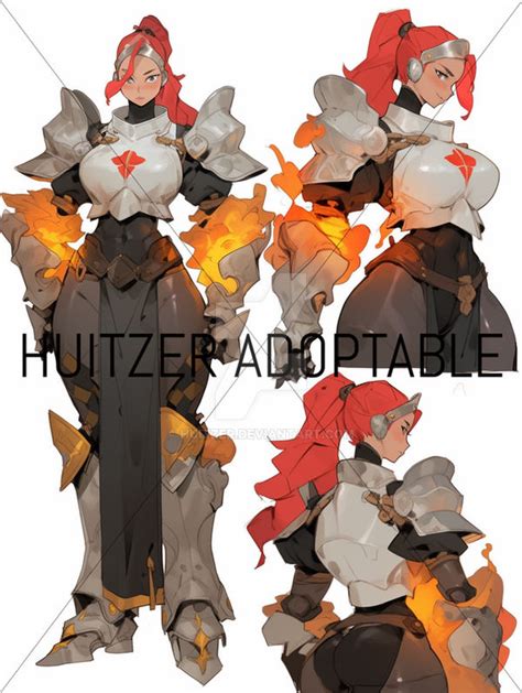 Adopt Flame Warrior Closed By Huitzer On Deviantart