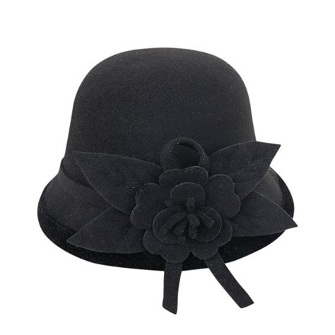 Wool Mother Lady Top Grade Banquet Formal Hats Wom Grandado