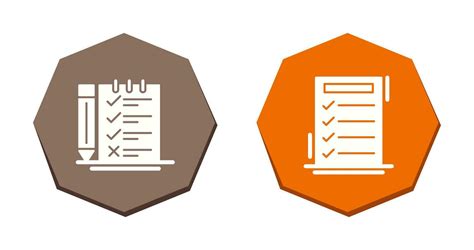 Survey Checklist And To Do List Icon Vector Art At Vecteezy