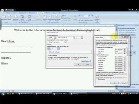 How To Send Personalized Emails To Multiple People In One Click YouTube