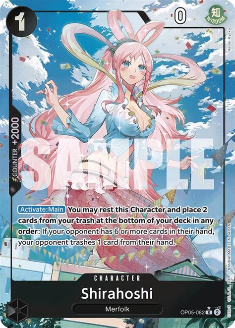 Shirahoshi Full Art Prb Op Prices One Piece Awakening Of The New Era One Piece Cards