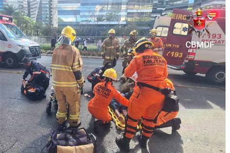 Homem é Atropelado E Sofre Traumatismo Craniano Em Via De Brasília