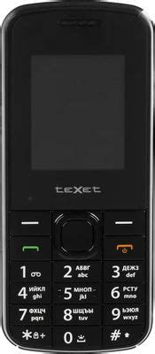 Сотовый телефон TeXet TM-103, черный – купить в Ситилинк | 317392