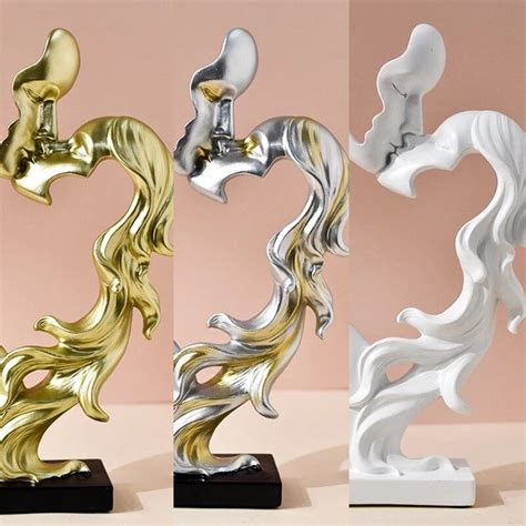 Abstract Couple Kissing Figurine Showmarks Online Store For