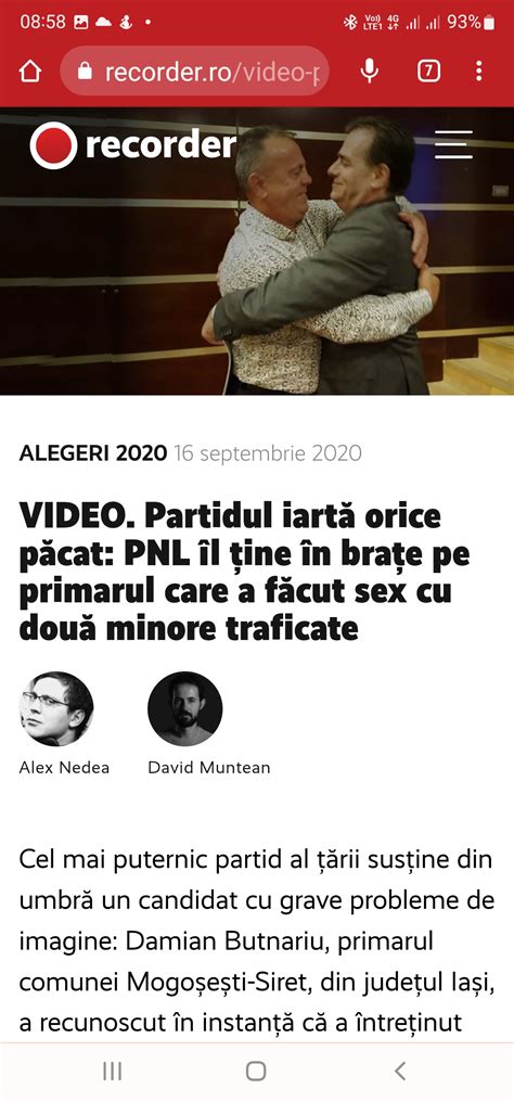 Pnl Partidul Unde Primarii Violează şi Fac Sex Cu Minore Traficate Iar Doamnele Fac Carieră
