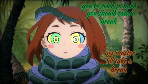 Kaa And Uraraka By Hypnobot77 On Deviantart