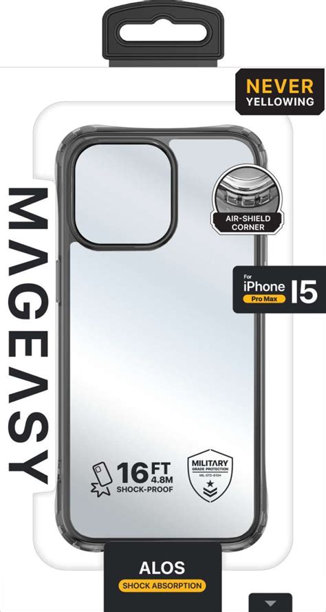 Promo Case IPhone 15 Pro Max 15 Pro MagEasy Alos MagSafe Clear Cover