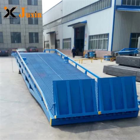 5 15t Hydraulic Yard Ramp Container Dock Ramp Mobile Loading Ramp For