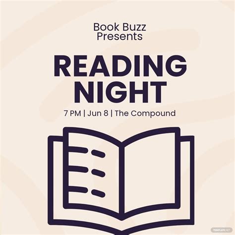 Free Book Club Templates Editable And Printable