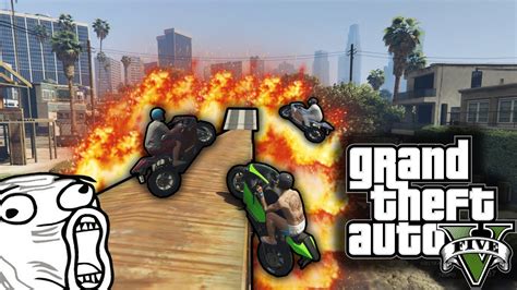 Gta V A Byabeel No Se Le Empina La Moto Mrwikky92 Youtube
