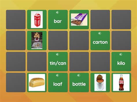 Containers Matching Pairs