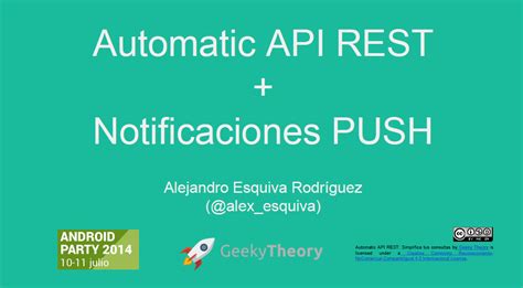 Taller Android Party Automatic Api Rest Notificaciones Push