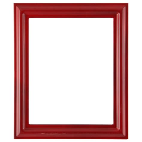 Philadelphia Rectangle Picture Frame Holiday Red Victorian Frames