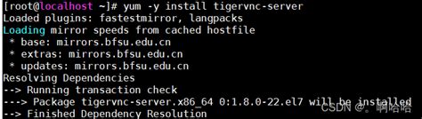 Centos75 搭建vnc服务，并设置自启动设置vncserver开机启动 Csdn博客