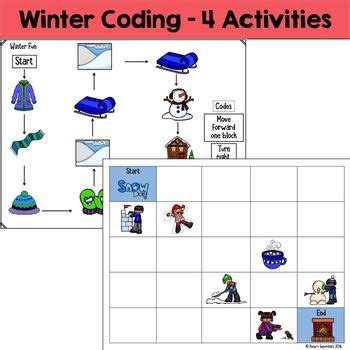 Seasonal Coding Unplugged Bundle Great For The Hour Of Code Unplugged Coding Activities
