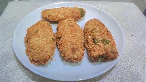 Chicken Russian Cutlet Recipe Umerabaig4063 Youtube