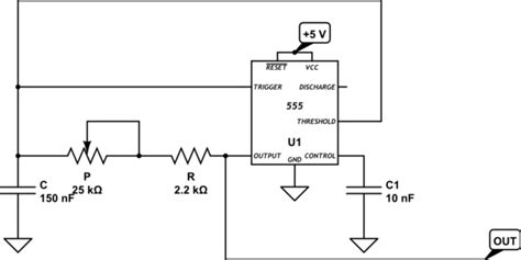 Frequency 555 Cmos Timer With Potentiometer Electrical Engineering