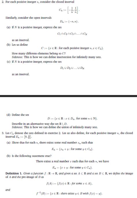 Answered Let C₁ Denote The Sets Defined In Bartleby