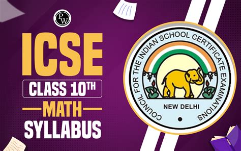 Icse Class 10 Maths Syllabus 2025 26 Icse Class 10 Exam Pattern Icse Class 10 Maths Syllabus 2025 26 Icse Class 10 Exam Pattern