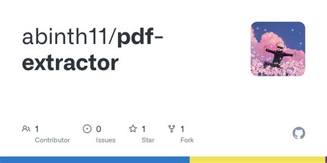 GitHub Abinth Pdf Extractor