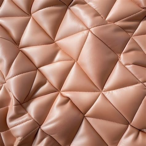 Premium Ai Image Quilted Fabric Texture