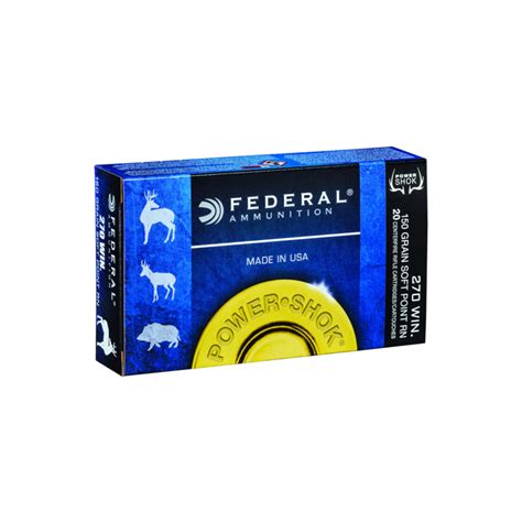 Federal 270 Win Power Shok 150gr Poľovníctvo Pem Kvalitné
