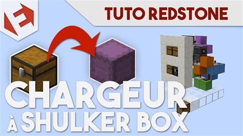 TUTO REDSTONE Chargeur à Shulker box YouTube