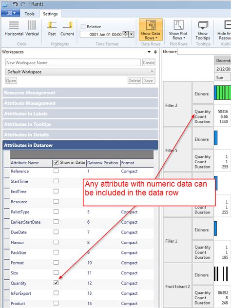 Toolbar Settings Rantt Is A Resource Gantt Chart Desktop Application