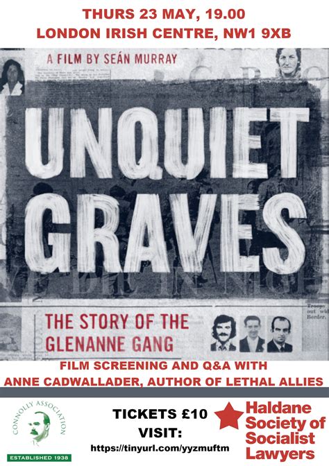 Screening Of ‘unquiet Graves The Story Of The Glenanne Gang And Q And A