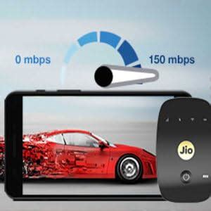 Jiofi M S Black G Router From Jio On The Go Device Video Hd Voice Calls Connect