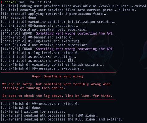 environment variable s6 stage2 exited is not set anymore · issue 406