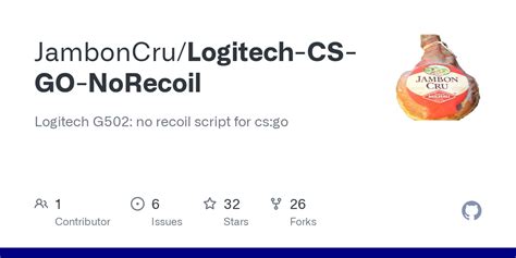 Github Jamboncrulogitech Cs Go Norecoil Logitech G502 No Recoil